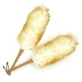 Rirool 2Pack Wooden Handle Wool Duster - Flexible Head - 18.9 inches ...