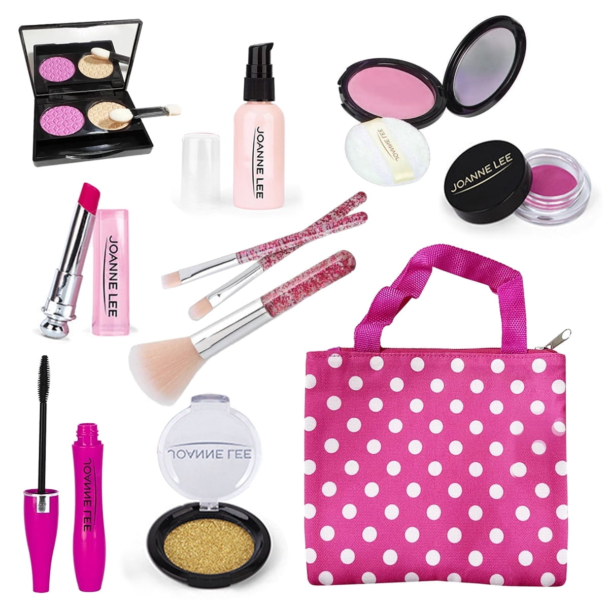 Rirool Makeup Vanity Toy Playset, Pretend Makeup Accessories for Kids ...