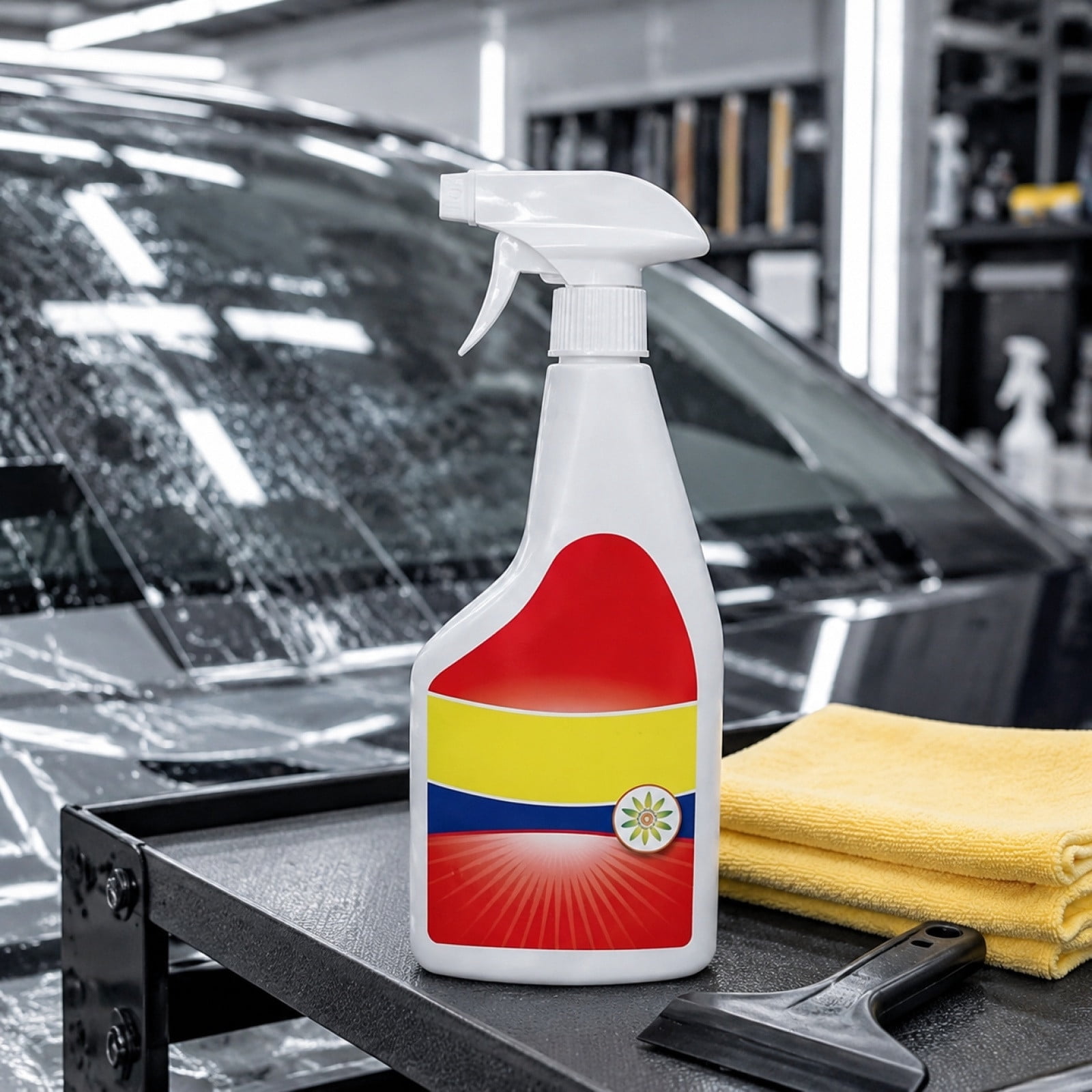 Rirozkan Auto Window Film Adhesive Remover, Sunscreen Tint Glue ...
