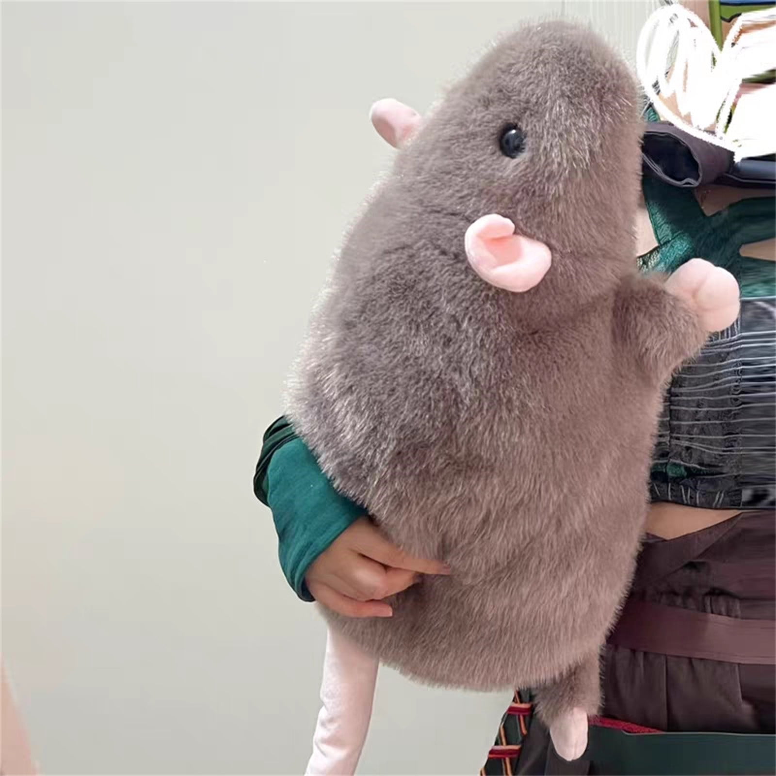 Rirozkan Giant Plush Rat Stuffed Animal, Super Soft Large Rodent Pillow ...