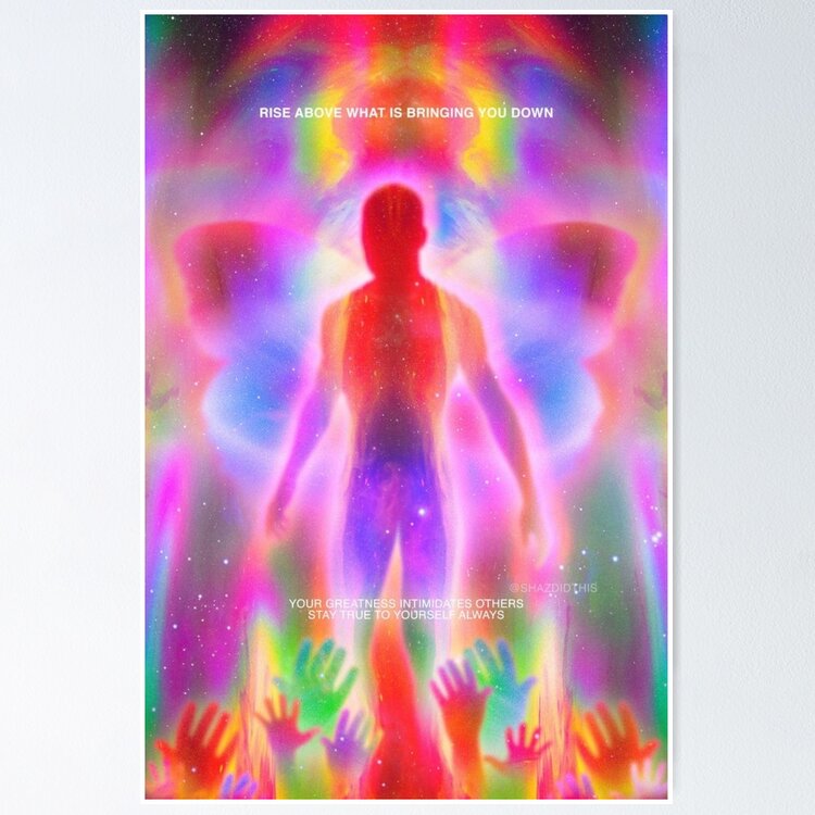 Rise Above What Is Bringing You Down UNFRAMED Poster, 12x18 - Walmart.com