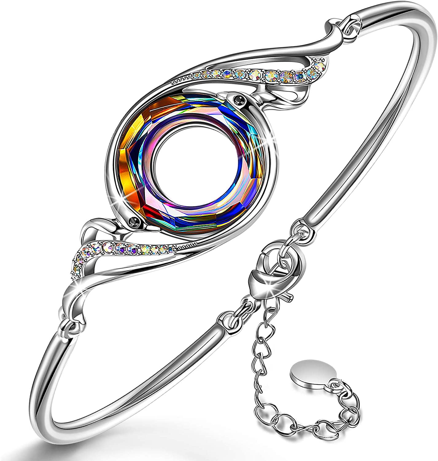 "Rise From the Ashes" Phoenix Bracelet Made with Crystals from Austria ...