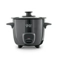 Rise By Dash Mini Rice Cooker Steamer with Removable Non-stick Pot ...