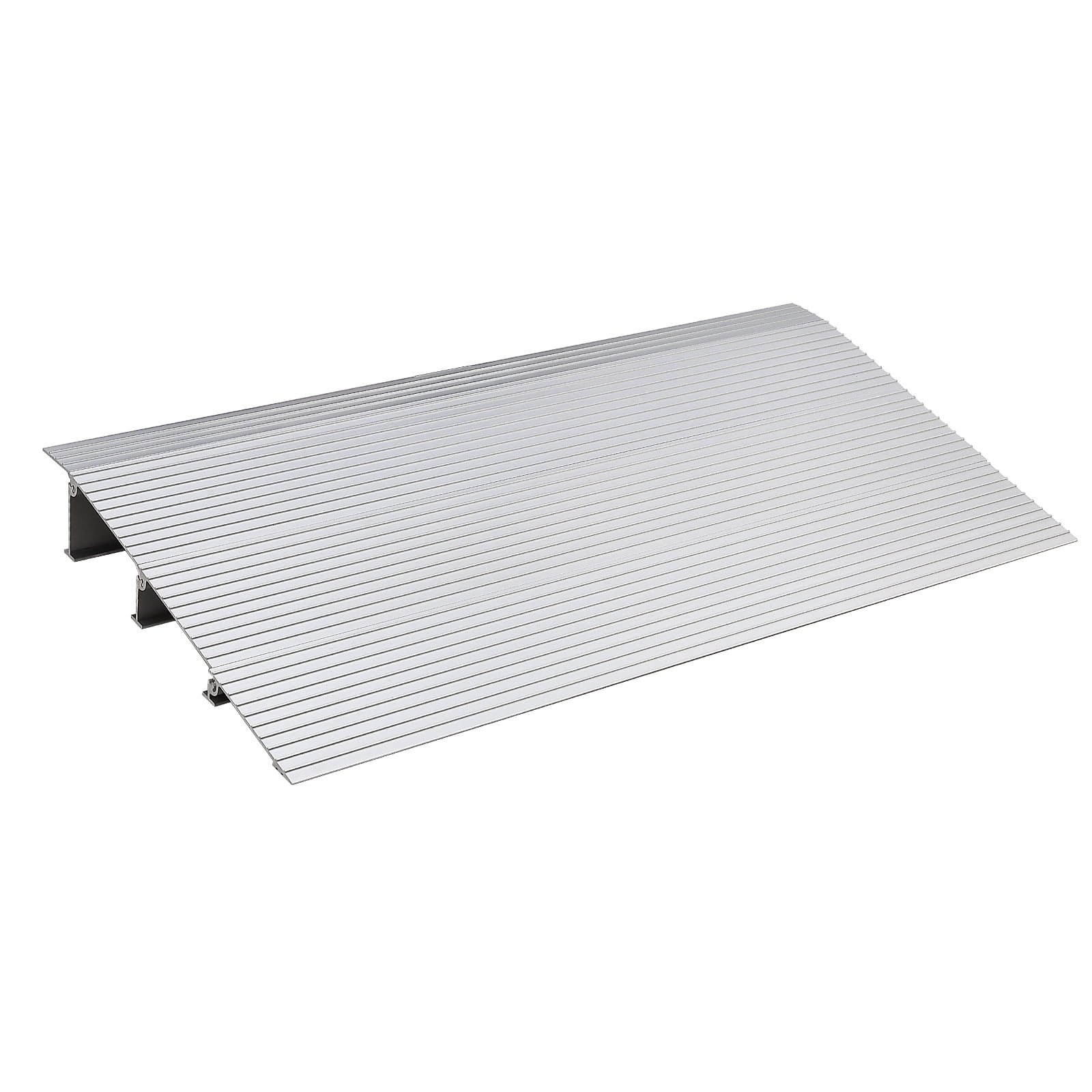 Rise Door Threshold Ramp, Aluminum Door Entry Ramp w/Non-Slip Surface ...