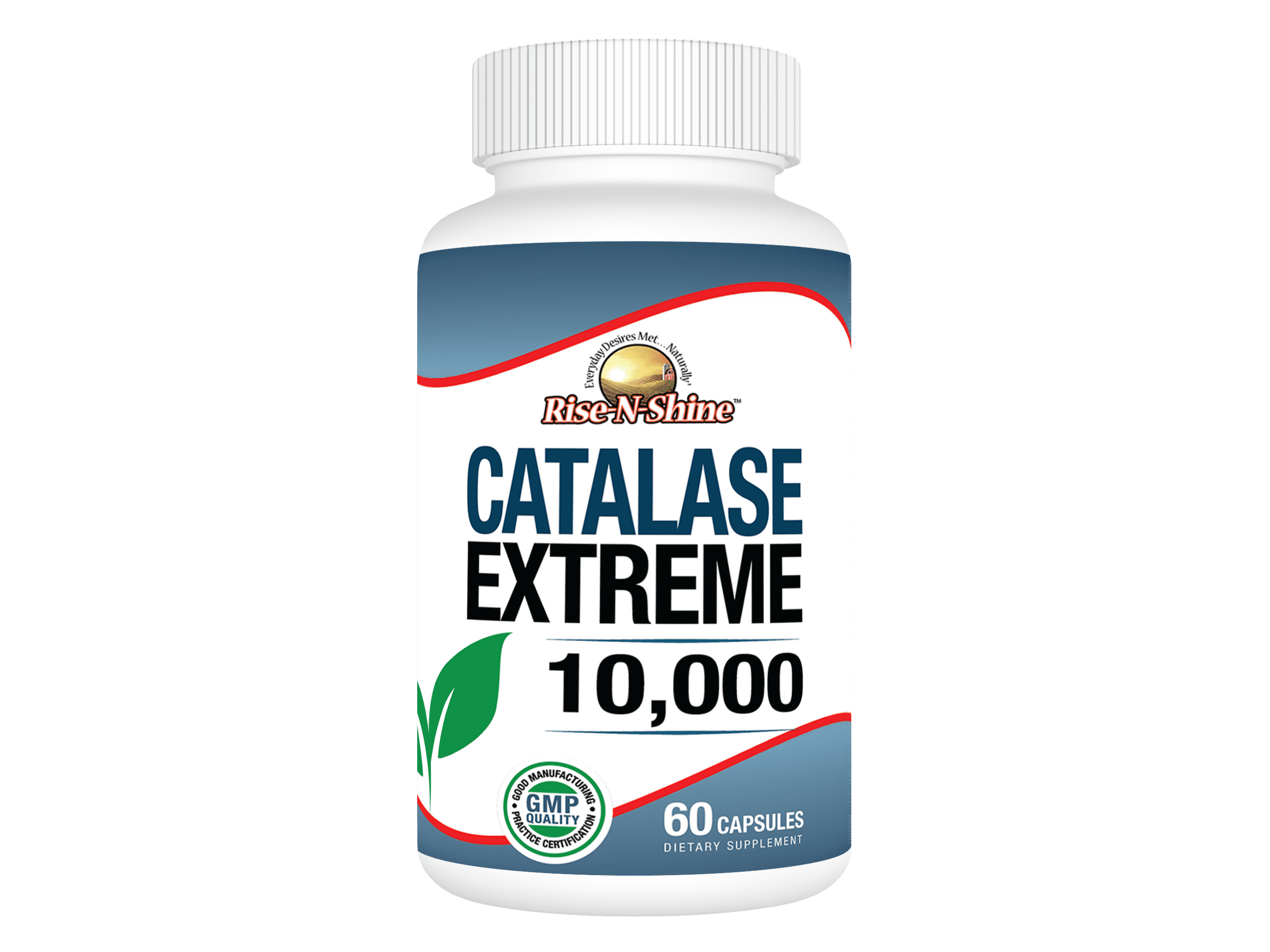 Rise-N-Shine Catalase Extreme 10,000 IU with Saw Palmetto, Biotin ...