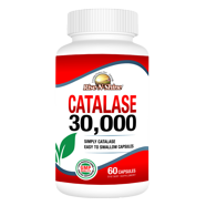 Catalase Extreme 10,000, 60 Capsules - Enzyme Replenisher, Hair ...