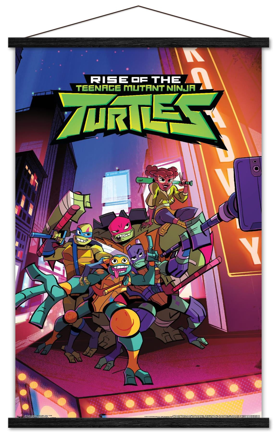Rise Of The Teenage Mutant Ninja Turtles - Group Wall Poster with ...