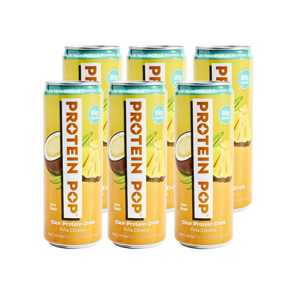 Rise Protein Pop - Ready to Drink Clear Protein Shakes | 22g of Protein ...