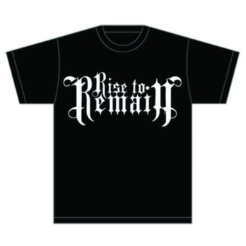 Rise To Remain Logo Official Mens New Black T Shirt - Walmart.com