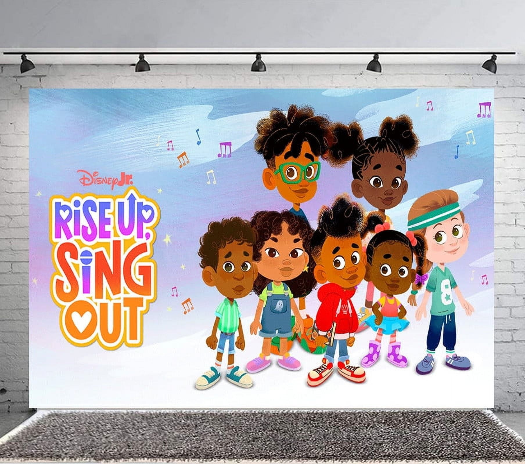 Rise Up, Sing Out Backdrop Banner Party Supplies Poster Movie Theme ...