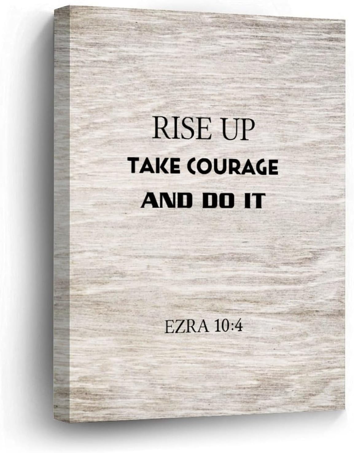 Rise Uptake Courage and Do It. Canvas Wall Art 8x10in Inspirational ...