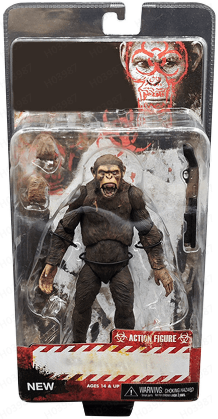 Rise of The Planet of The Apes Action Figures - Caesar Statue Deluxe ...