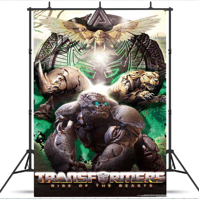 Rise of the Beast Transformers Party Supplies Background Backdrop ...