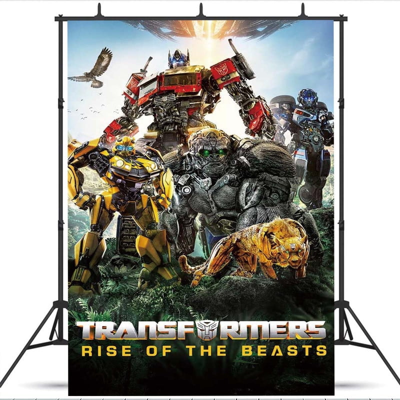 Rise of the Beast Transformers Party Supplies Taspestry Poster Banner ...
