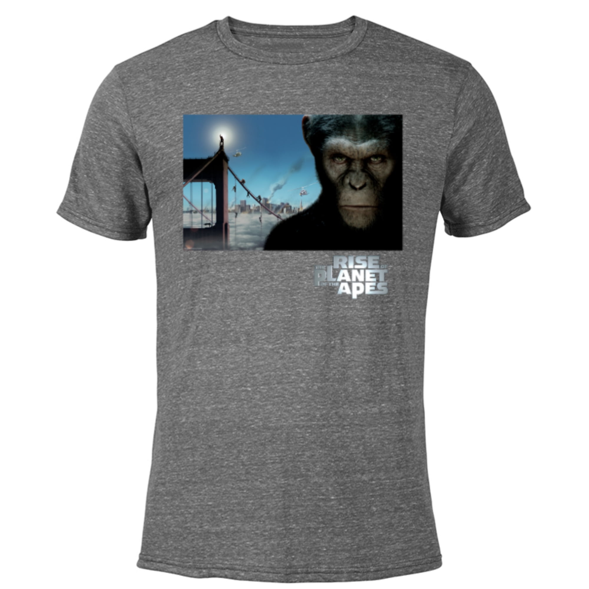 Rise of the Planet of the Apes Caesar Bridge Movie Poster - Short ...
