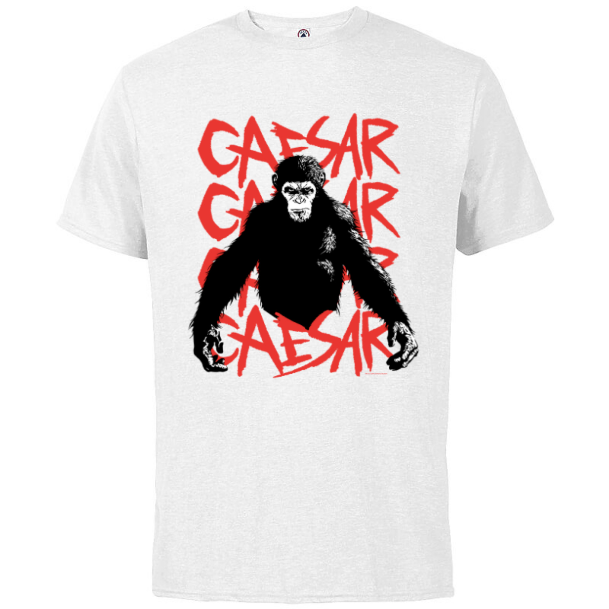 Rise of the Planet of the Apes Caesar in Black White and Red - Short ...