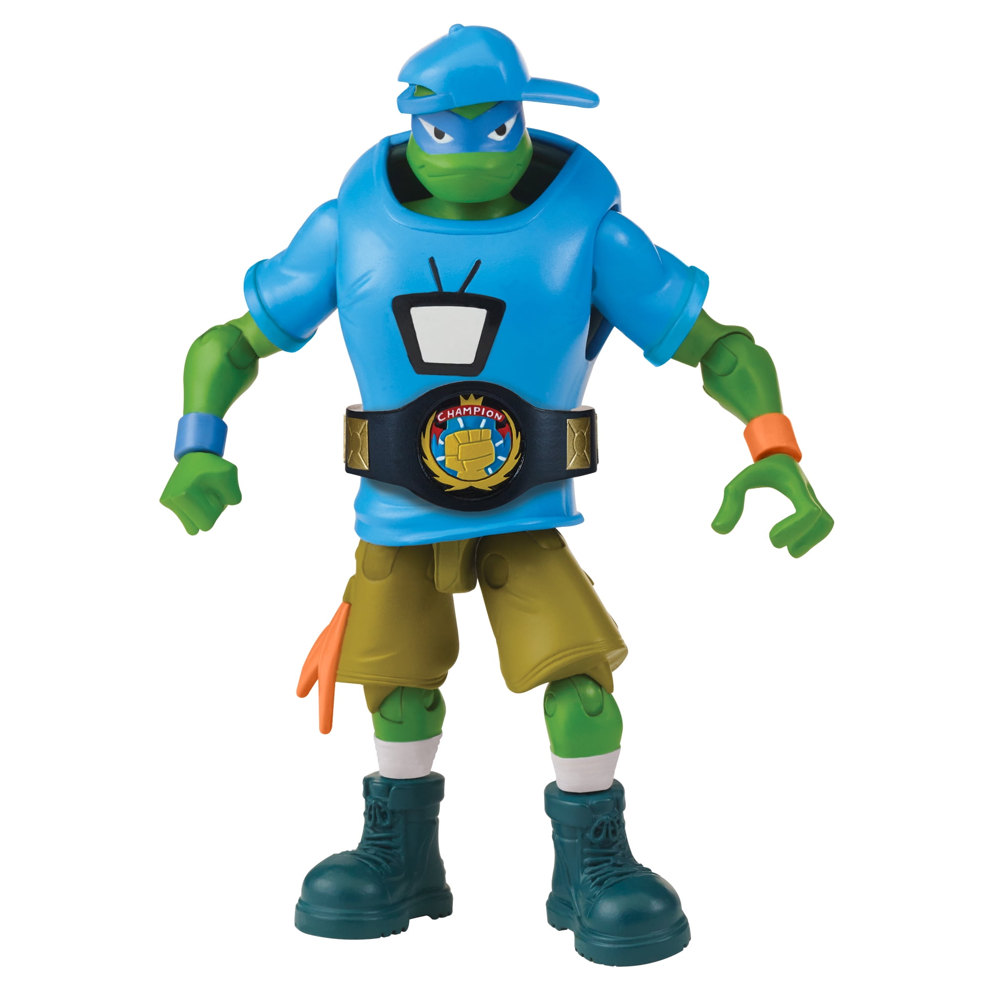 Rise of the Teenage Mutant Ninja Turtle Wrestling Leonardo Action ...