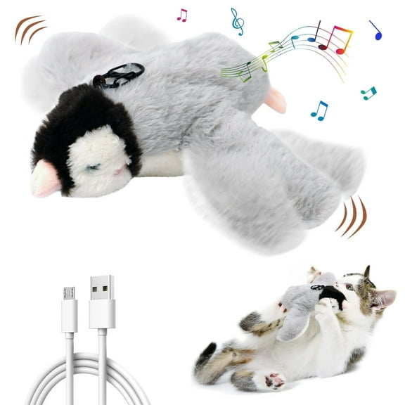 Caterpillar Cat Toy,Interactive Smart Cat Toy, Rechargeable Motion ...