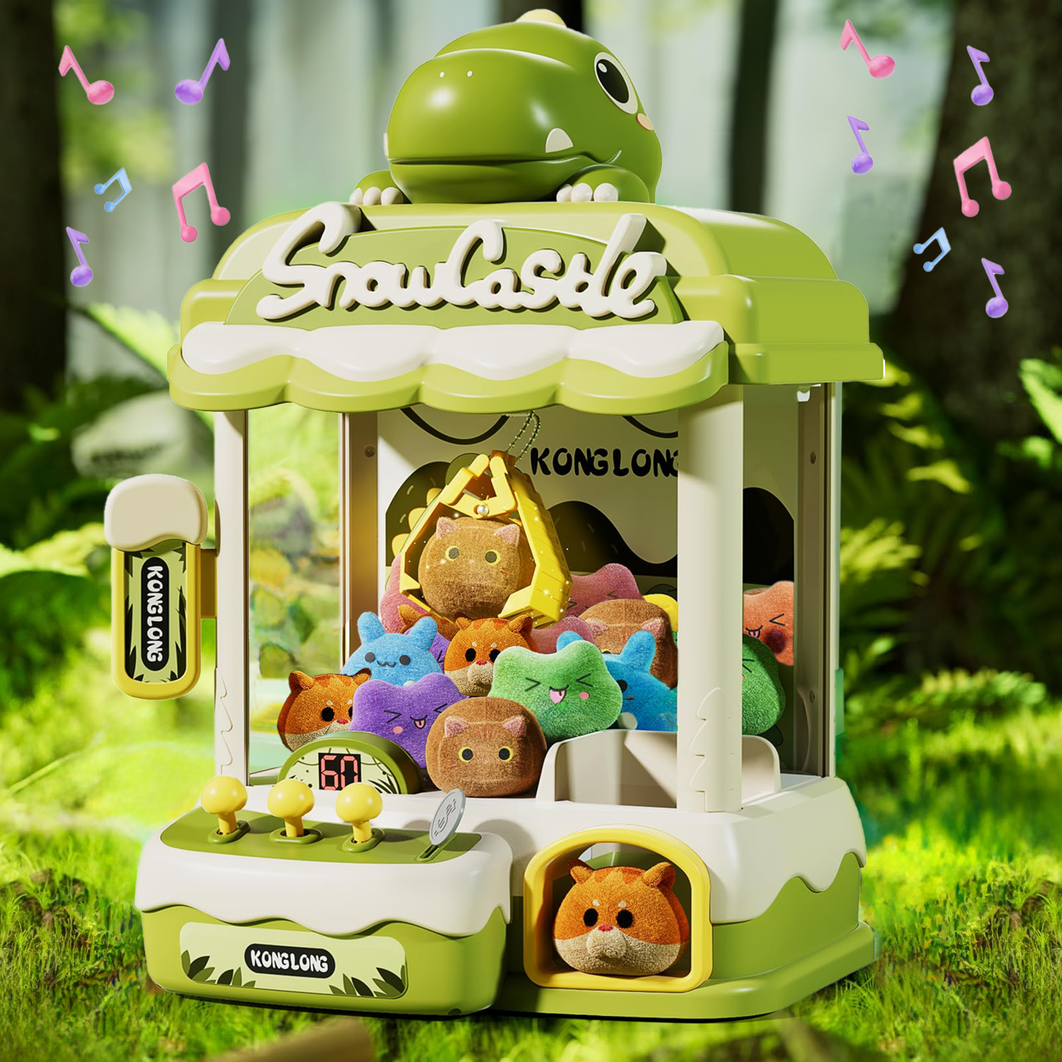 Risehigh Claw Machines for Kids Dinosaur Toys for Boys Age 6+, Arcade ...