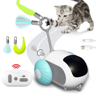 Speedy Tail Cat Toy 2.0 – USB Rechargeable Smart Moving Cat Toy Ball ...