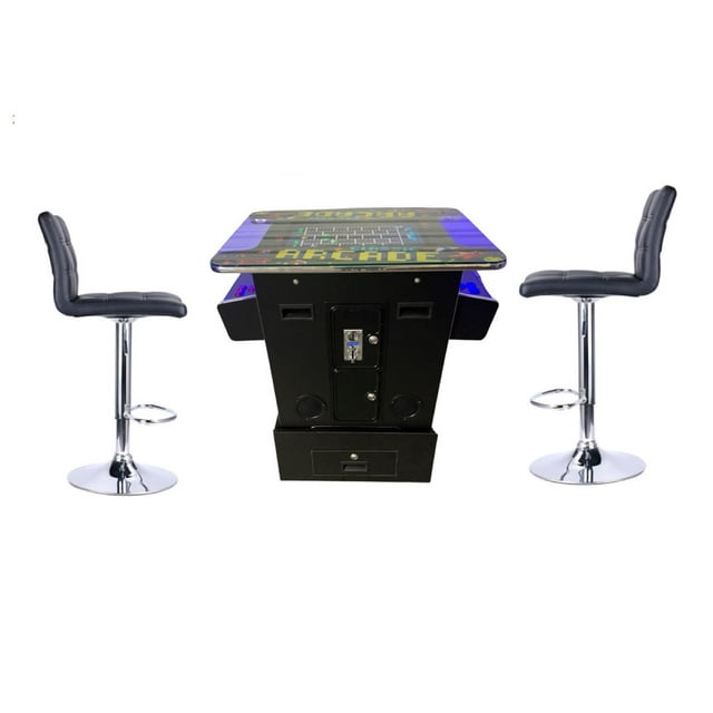 Riser Combo 412 Arcade Commercial Cocktail Table Machine - Walmart.com