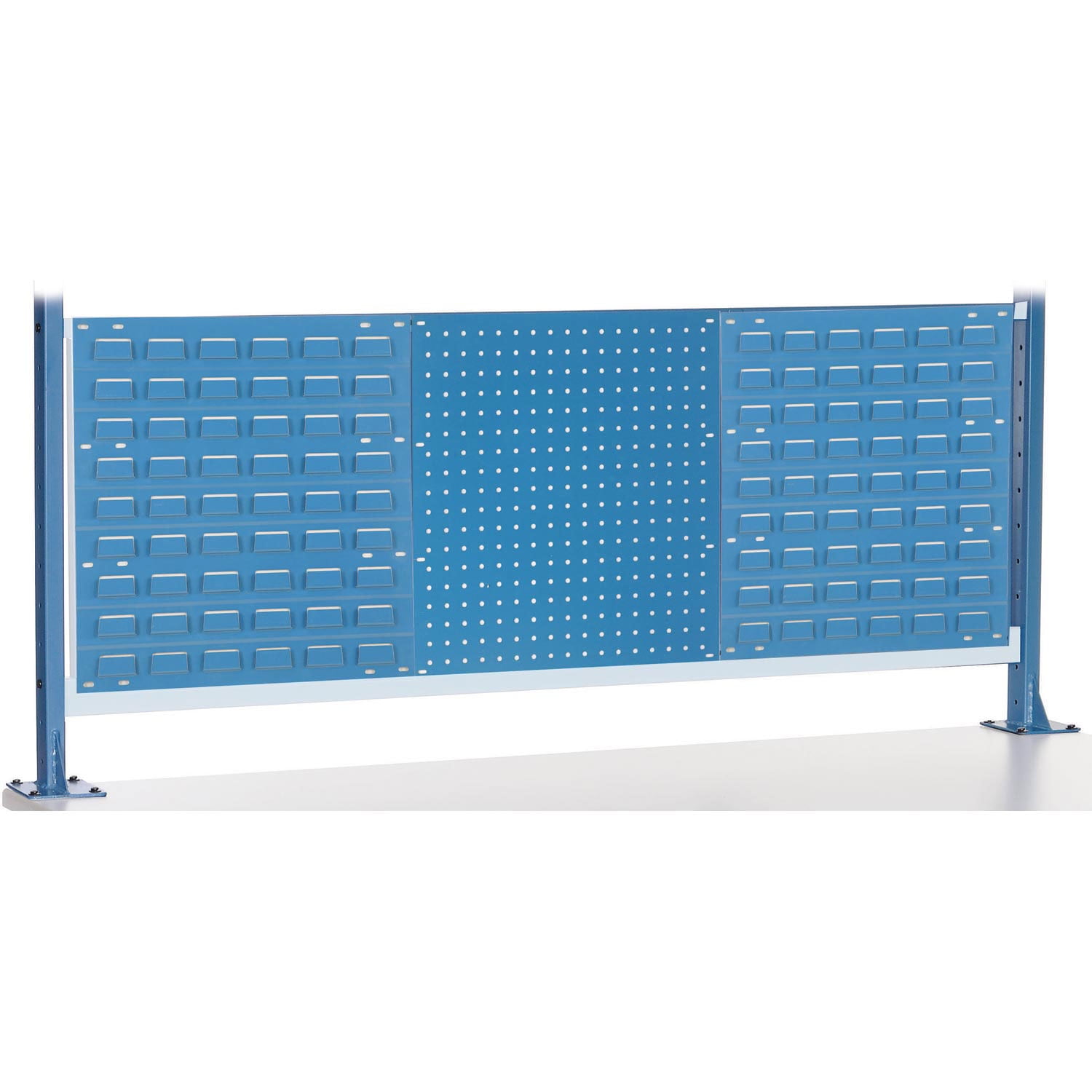 Risers With Louver/Pegboard Panel for 60" Workbench, Blue - Walmart.com