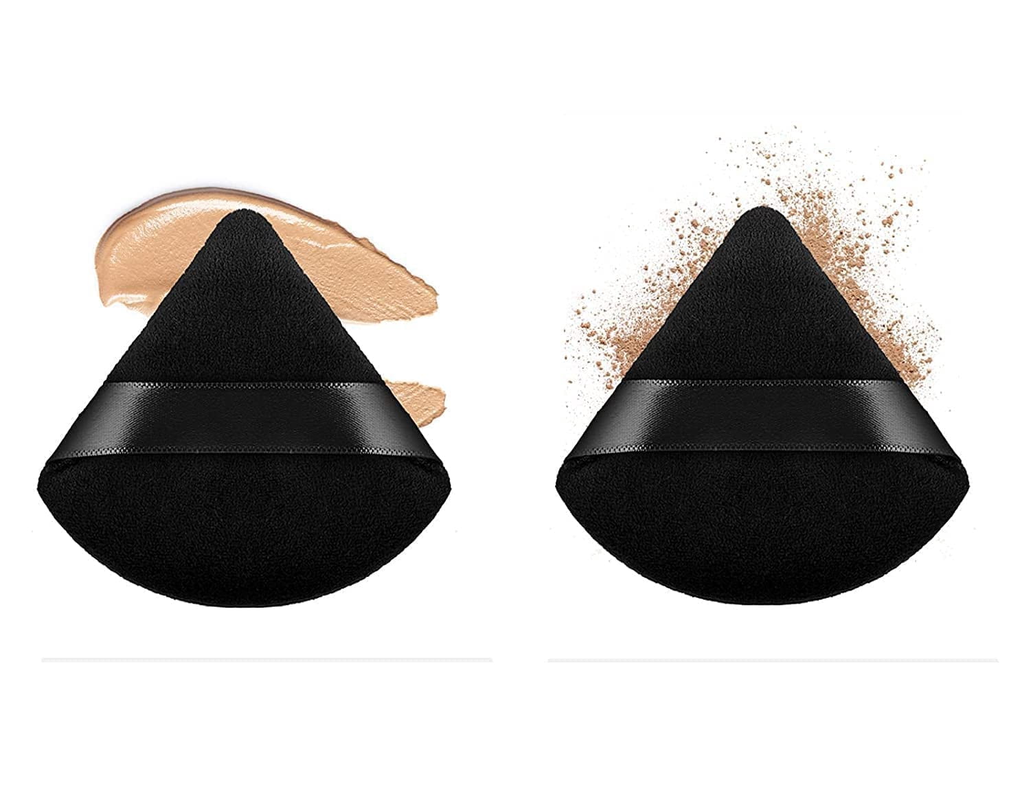 Rishvi Powder Puff Soft Face Makeup Sponge Loose powder Foundation ...