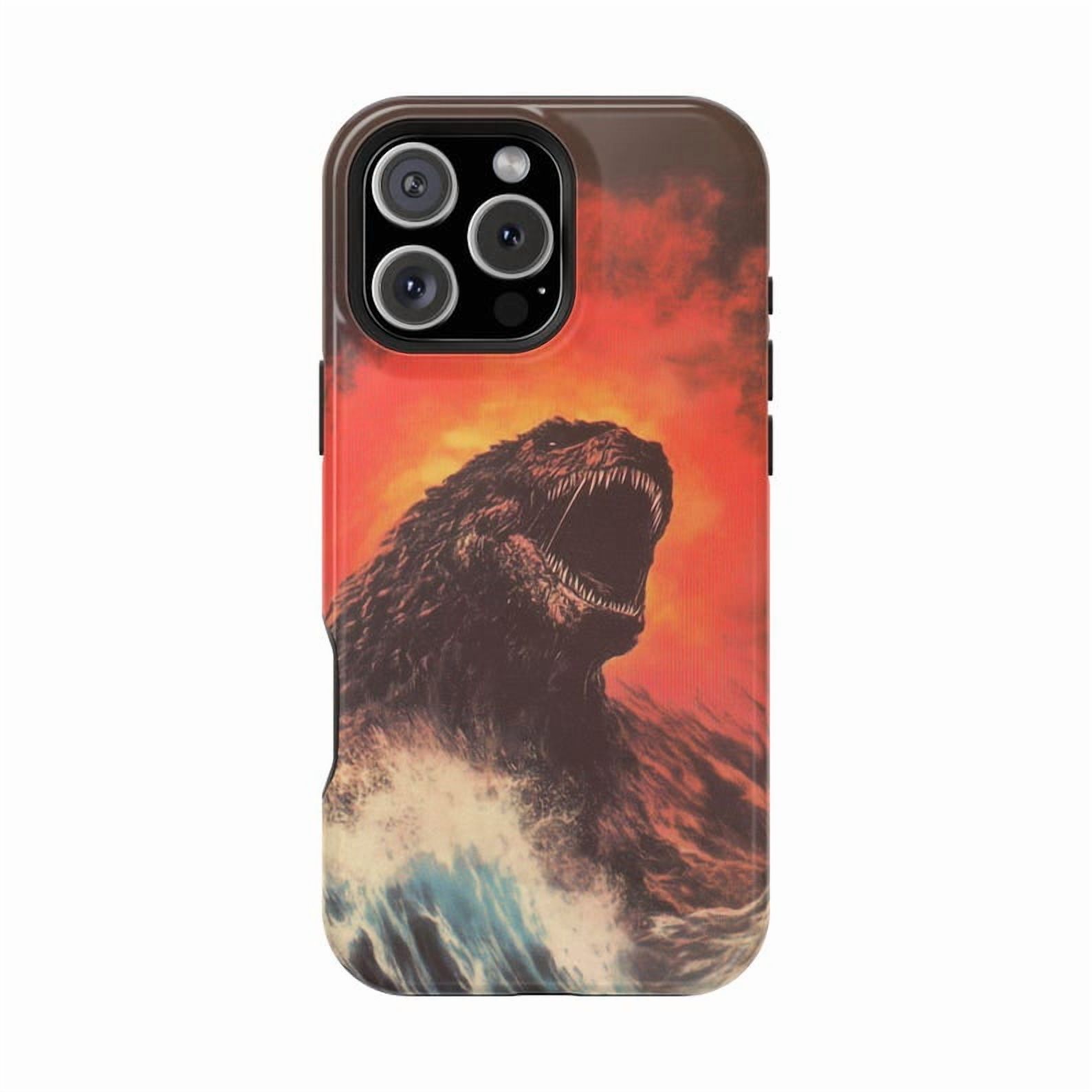 Rising Dragon Over Ocean Waves Mythical iPhone Case Fantasy Artwork for ...