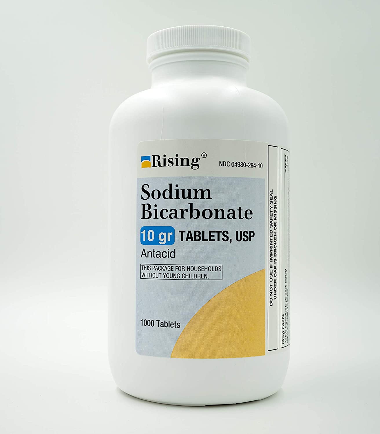 Burton Pharmacy Sodium Bicarbonate Tablets, 650mg, Antacid for Acid ...