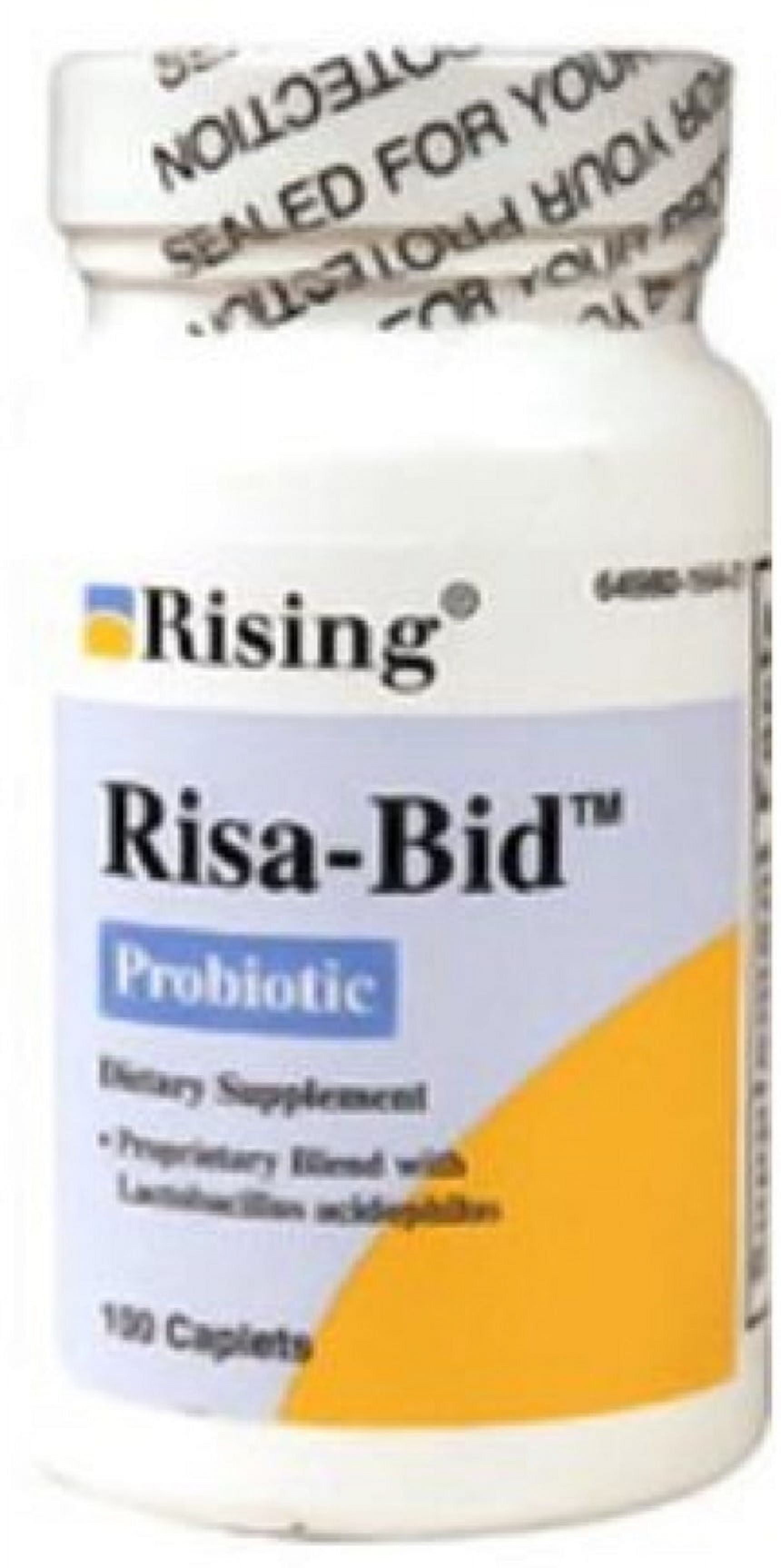 Rising Risa-bid Probiotic Caplets 100 ea - Walmart.com