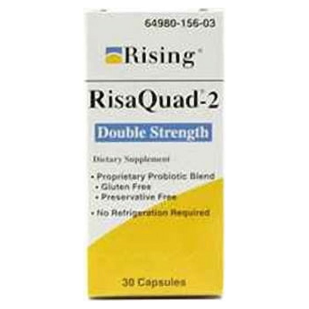 Rising Risaquad - 2 Double Strength Capsules - 30 Ea - Walmart.com