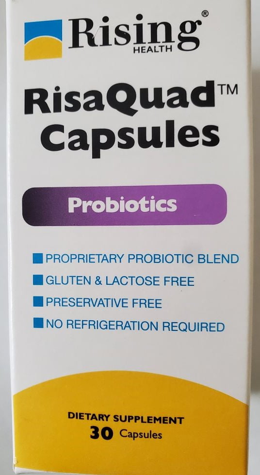 Rising Risaquad - 2 Double Strength Capsules, 30 ea (Pack of 2 ...