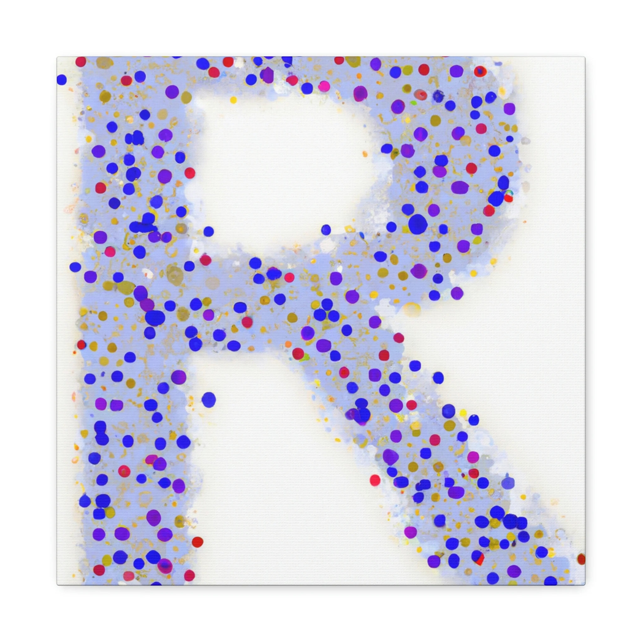 Rising Sun Pointillism - Canvas - Walmart.com