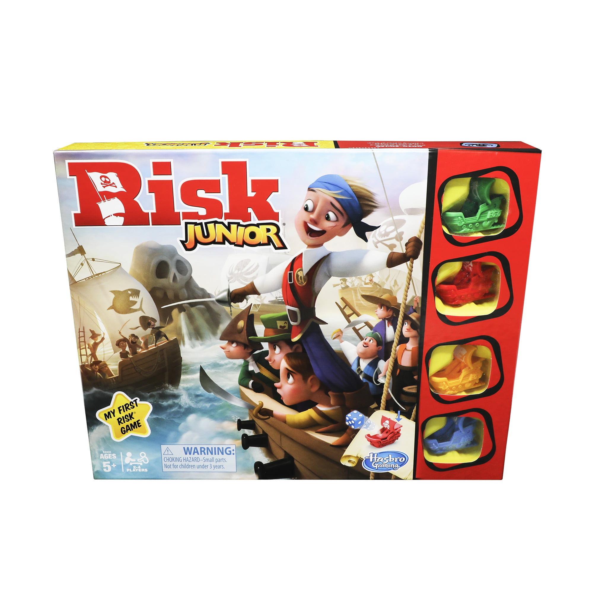 Risk Game Junior Edition Strategy Board Game - Walmart.com