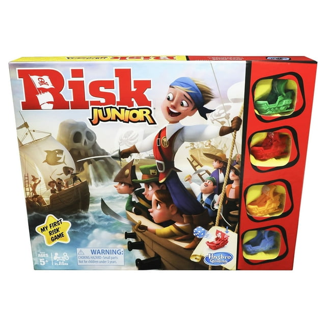 Hasbro Risk Jr. Pirate-Themed Strategy Board Game for Kids - Walmart.com