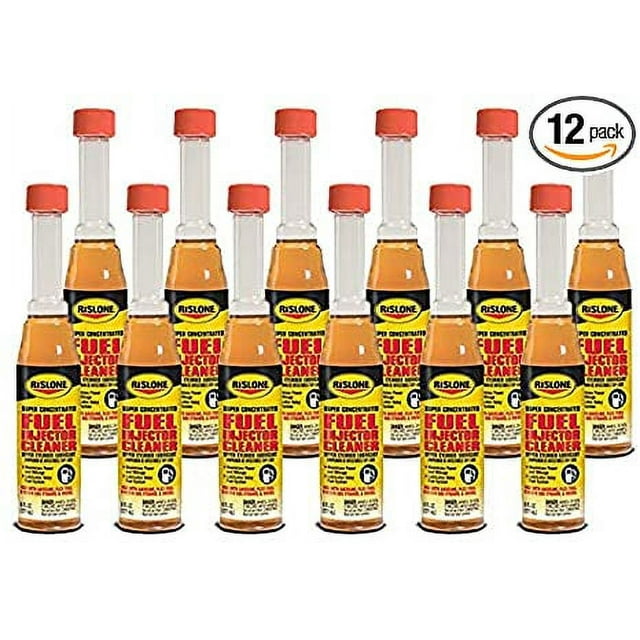 Rislone 4701-12PK Fuel Injector Cleaner with Upper Cylinder Lubricant ...
