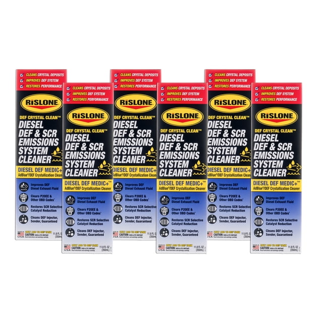 Rislone DEF Crystal Clean Diesel DEF & SCR Emissions System Cleaner ...