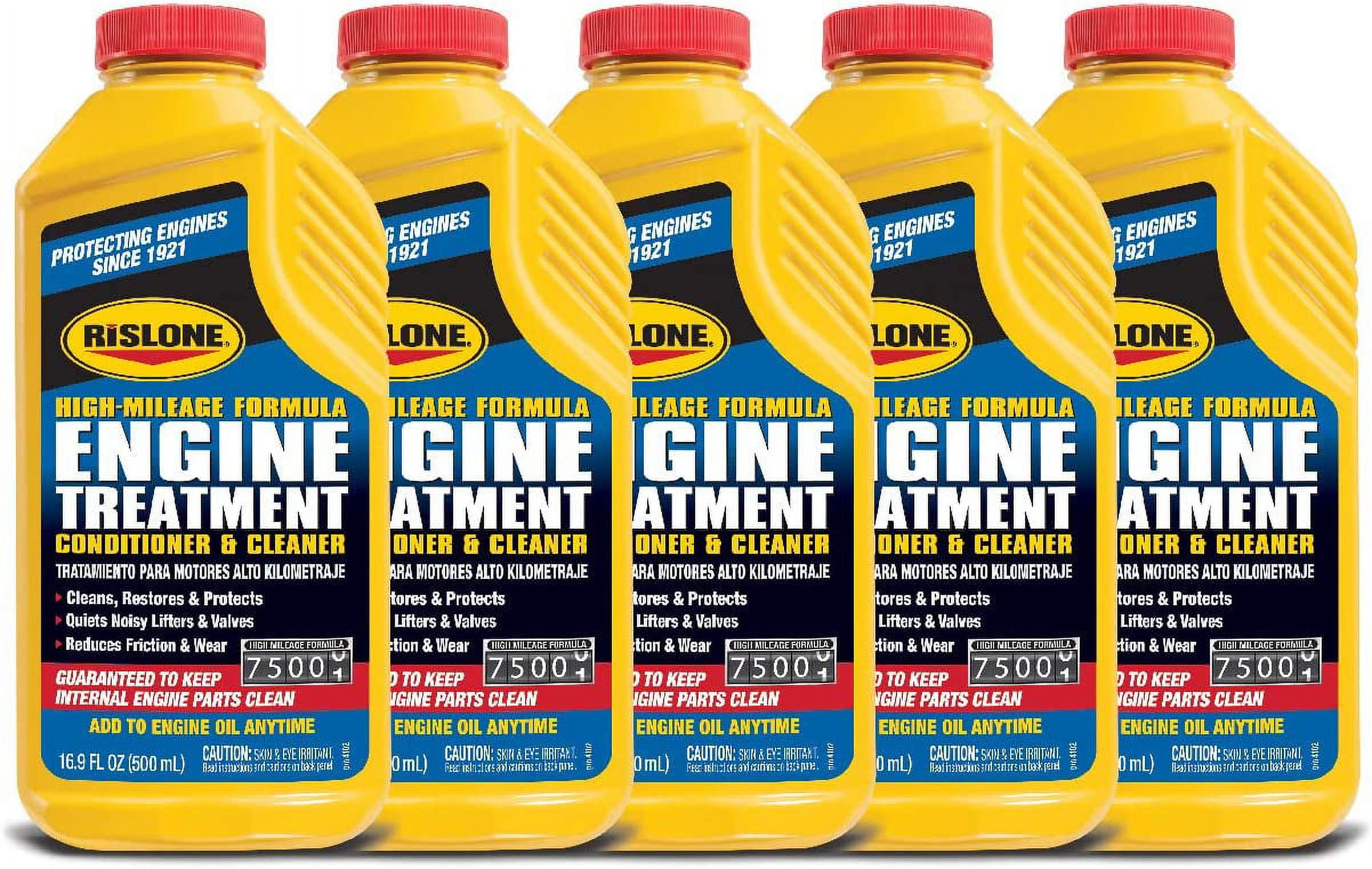 Rislone High Mileage Engine Treatment, (Pack of 5) - Walmart Business ...
