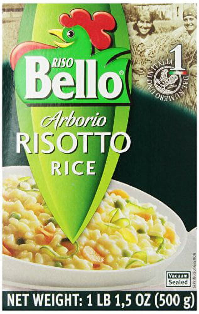 Riso Bello Arborio Risotto Rice, 17.5-Ounce Boxes (Pack of 6) - Walmart.com