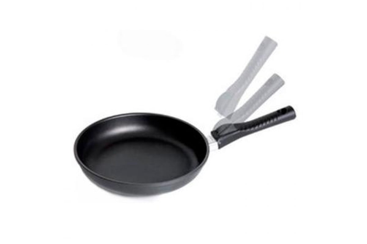 Risoli Frypan With Removable Bakelite Handle (00103S/20TP0) - Walmart.com