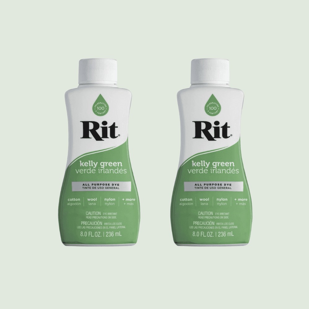 Rit All Purpose Liquid Dye, Kelly Green, 8 fl. oz. (2 Pack) - Walmart.com