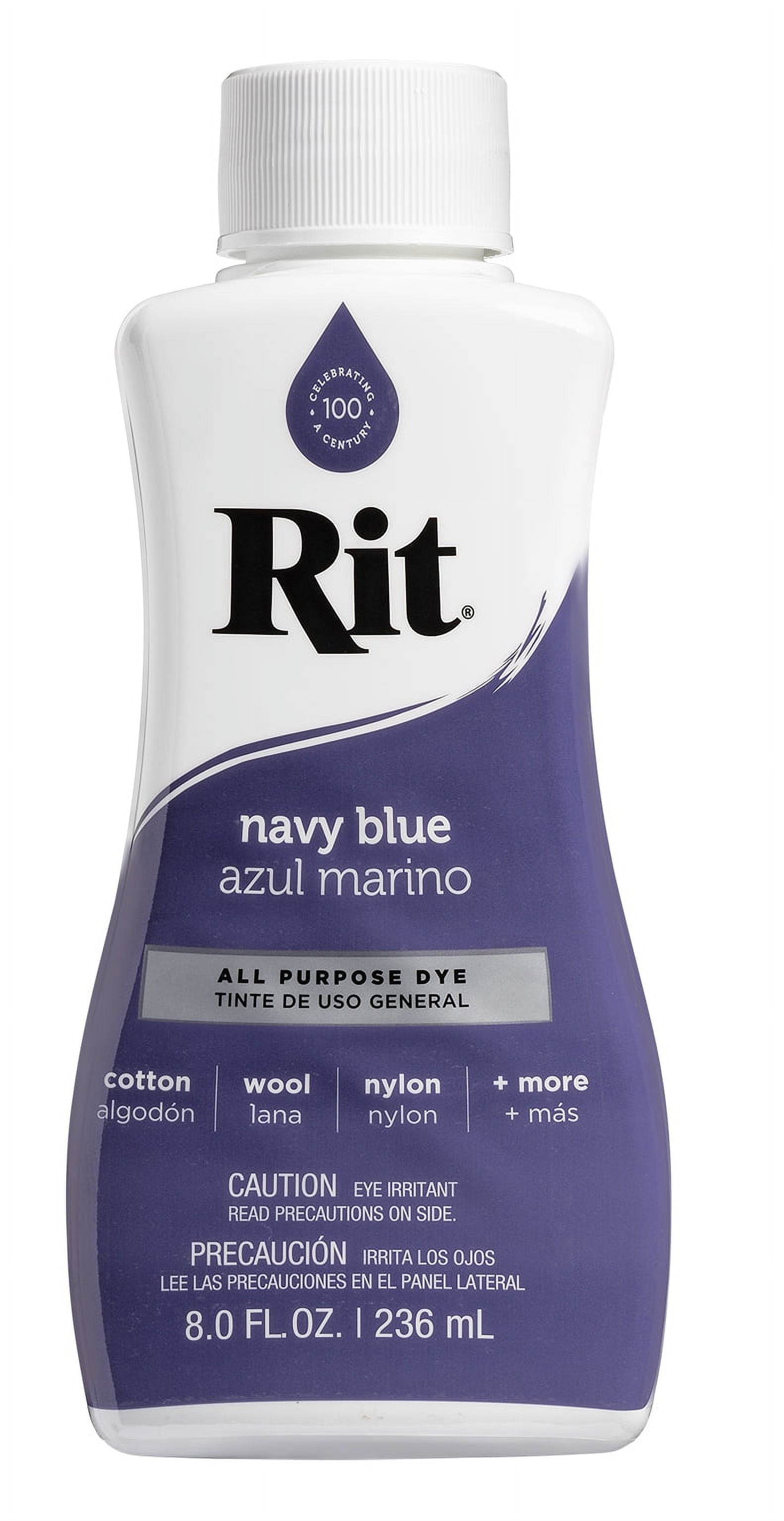 Rit All Purpose Liquid Dye for Clothes & Fabric, Synthetic Fiber ...
