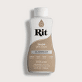 Rit All Purpose Liquid Dye, Taupe, 8 fl oz - Suitable for Cotton, Linen ...