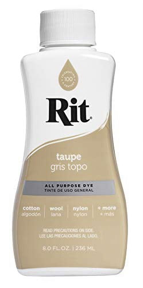 Rit All-Purpose Liquid Dye, Taupe - Walmart.com