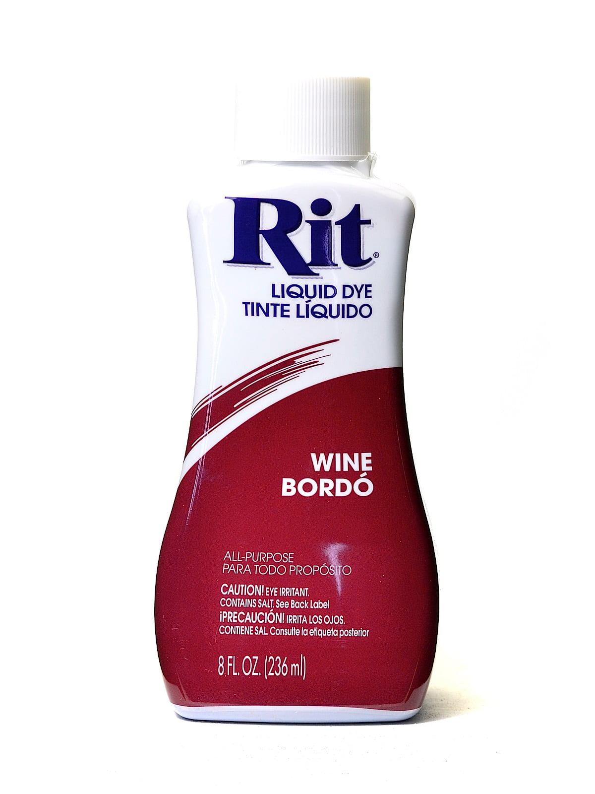 Rit All-Purpose Liquid Dye, Wine, 8 fl oz, 4 Pack, Works with Most ...