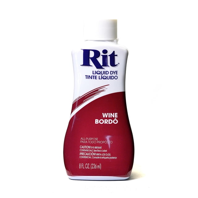 Rit All-Purpose Liquid Dye, Wine, 8 fl oz (4 pack) - Walmart Business ...