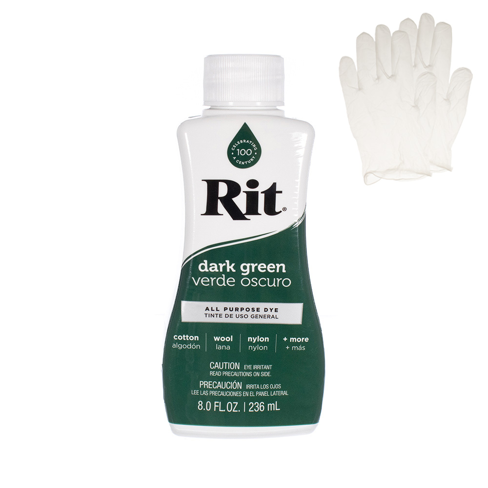 Rit All-Purpose Liquid Dye, Dark Green, 8 fl oz (2 pack) - Walmart.com