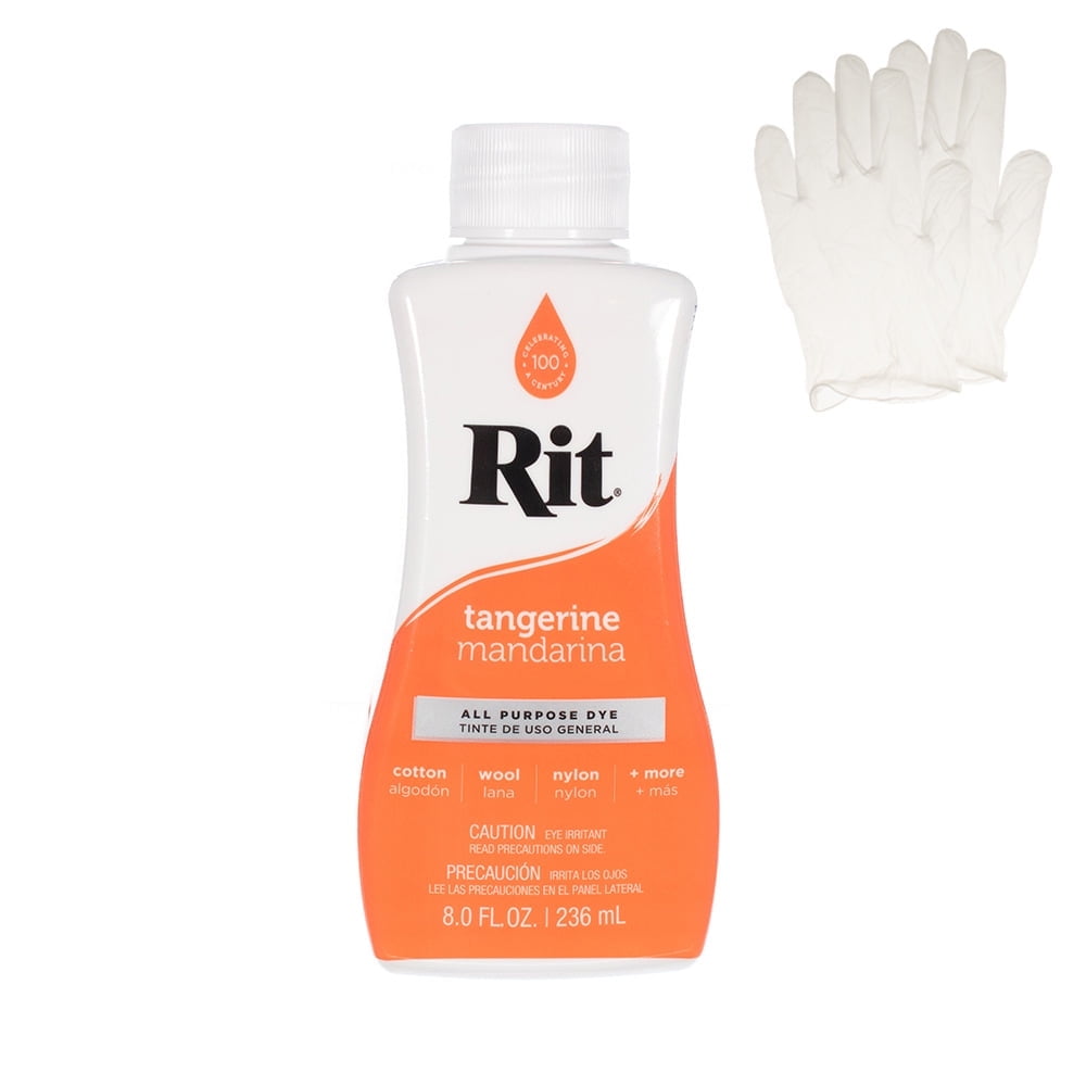 Rit All Purpose Liquid Dye for Cotton, Linen, Rayon, Silk, Wool, and ...
