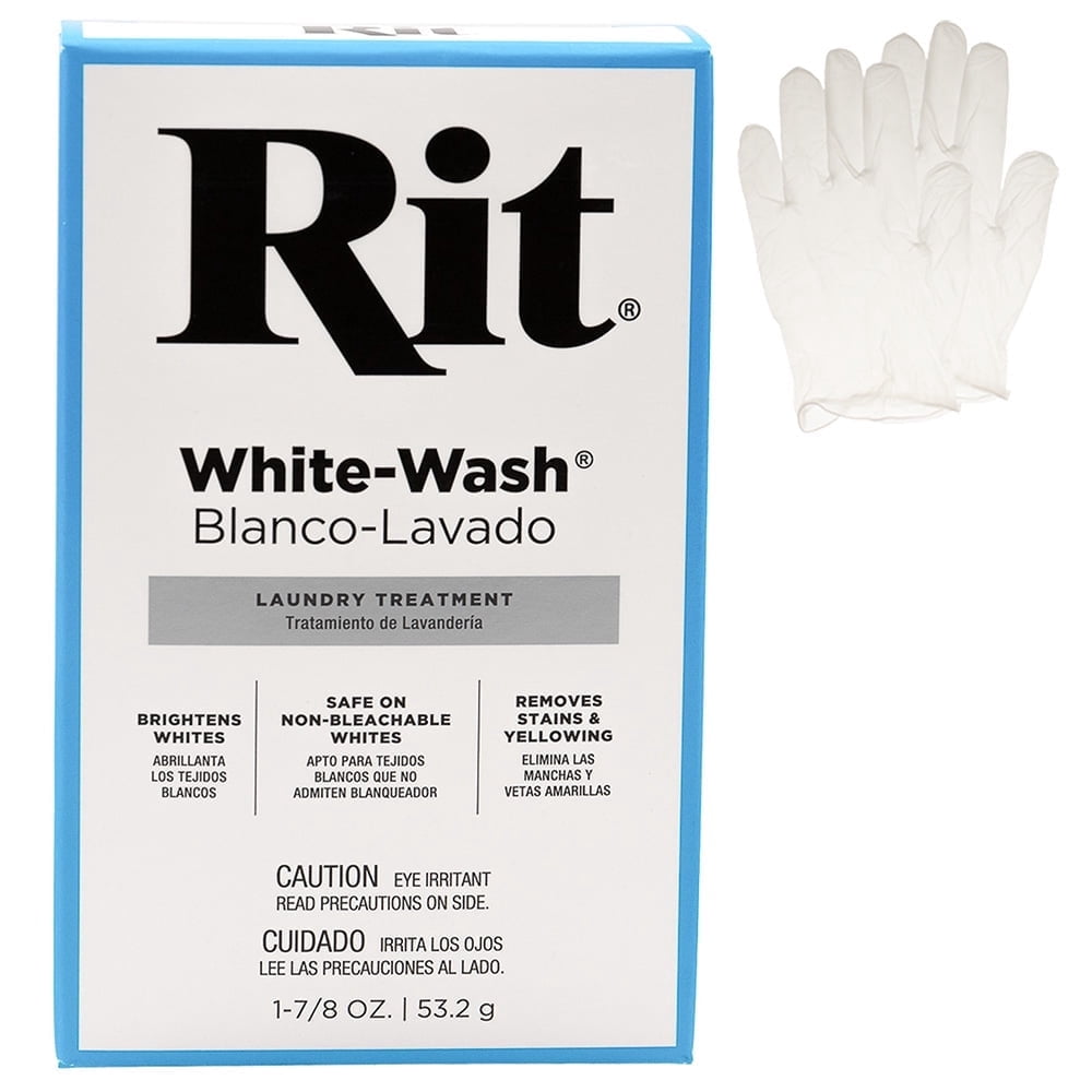 Craft County Rit All Purpose Powder Dye White Wash for Clothing and ...