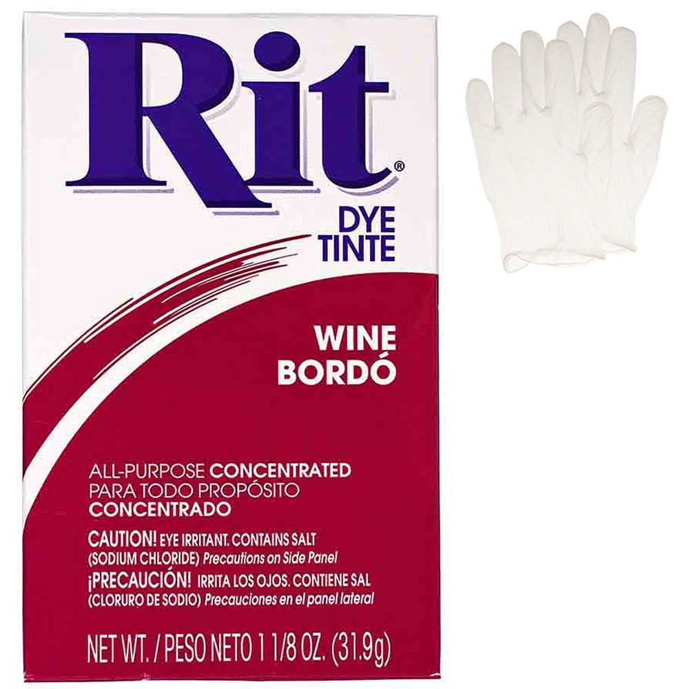 Craft County Rit All-Purpose Wine Powder Dye Kit, 8 oz - Walmart.com